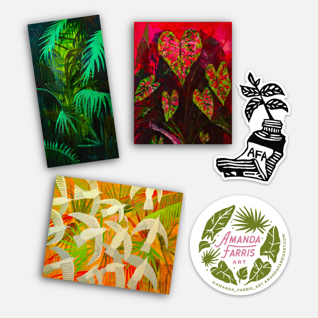 Sticker Pack #1 – Amanda Farris Art